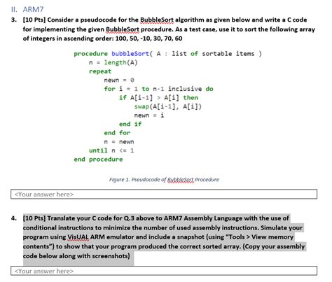 Image result for Bubble Sort Pseudocode Examples and Answers