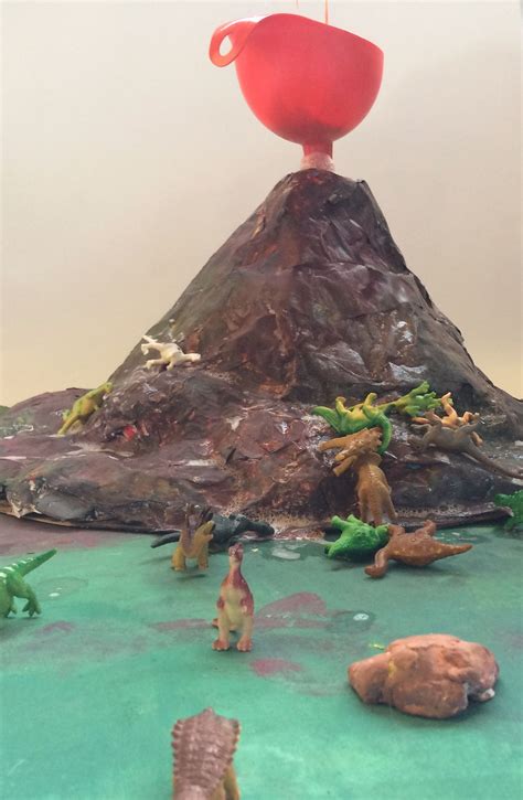 Image result for How to Make a Volcano Eruption Using a Cup
