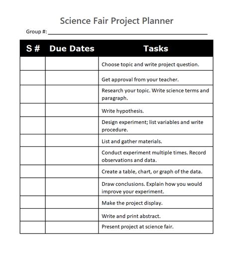 Image result for Science Fair Project Report Sample