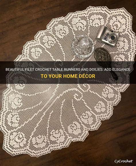 Image result for Filet Crochet Table Runner with Border