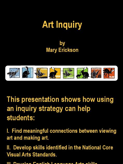 Image result for Inquiry Lessons Art