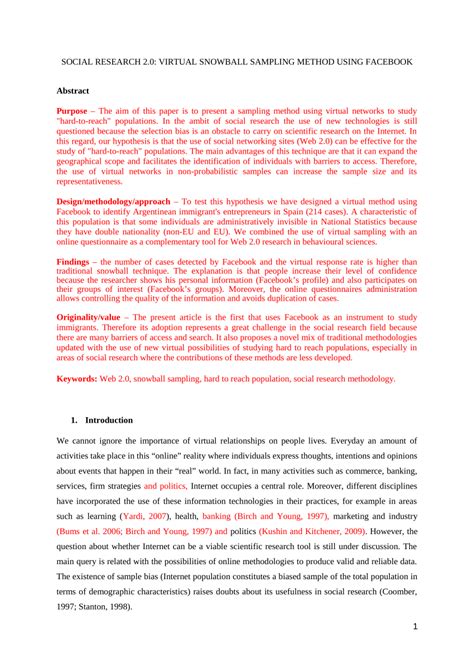 Image result for Snowball Method Research