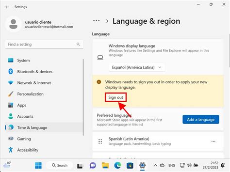 Image result for Change Language Windows 11 OS