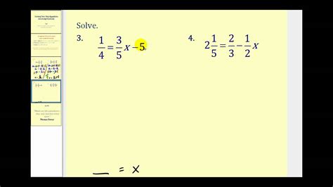 Image result for Two-Step Equations Example