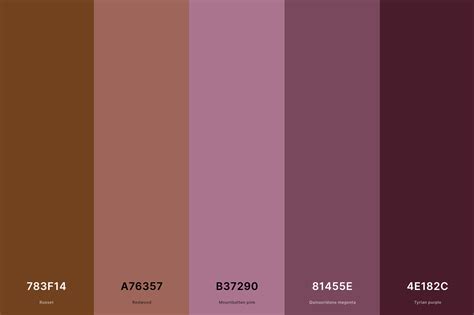 Image result for Mauve Color Chart