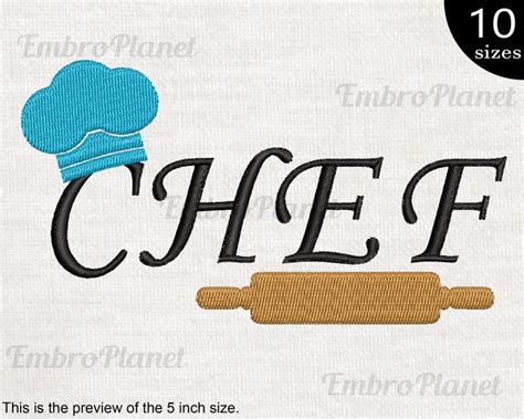 Image result for Chef Embroidery