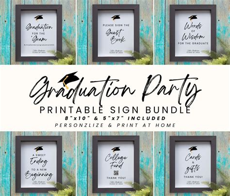 Image result for Graduation Party Direction Signs
