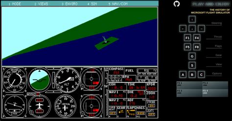 Image result for Flight Simulator Version 1