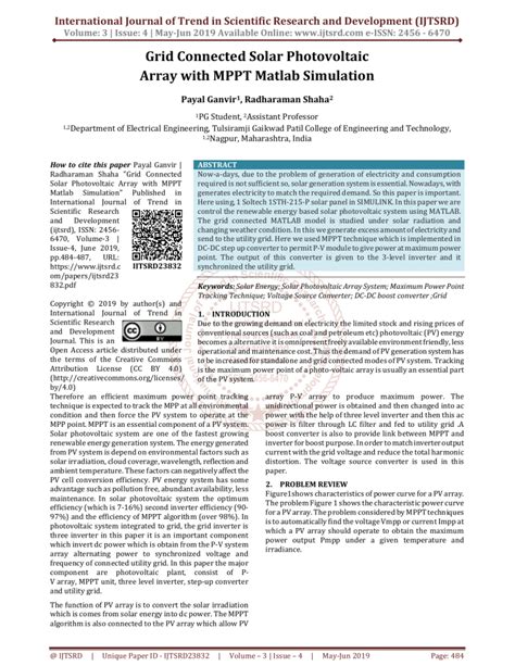 Image result for PV Array. With MPPT Solar Panels MATLAB