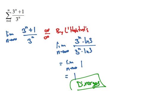 Image result for Divergence Test Calculus