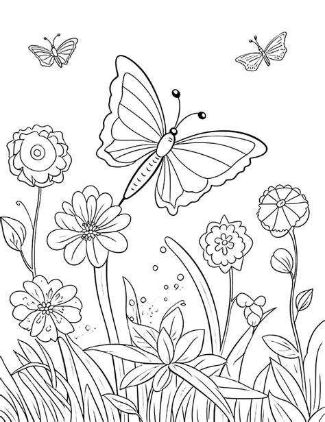 Image result for Detailed Spring Coloring Pages