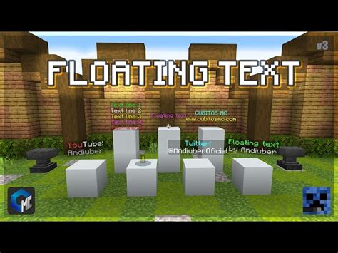 Image result for How Too Set Floating Text Minecraft