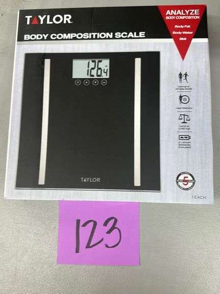 Image result for How to Program a Taylor Body Composition Scale