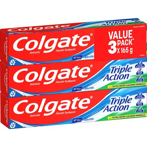 Image result for Colgate Triple Action Toothpaste