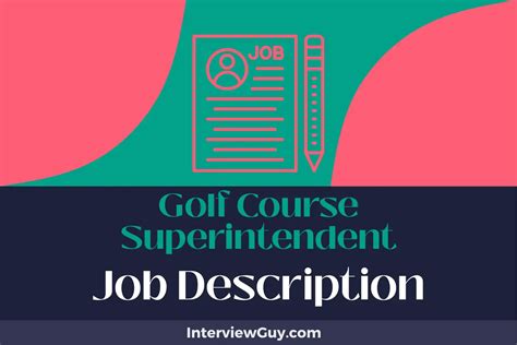 Image result for Golf Course Set Up Sheet for Superintindent Example