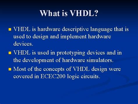 Image result for VHDL Programming Language Logo