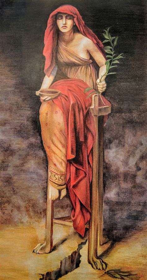 Image result for Pythia Oracle of Delphi