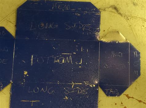 Image result for Sheet Metal Box Layout