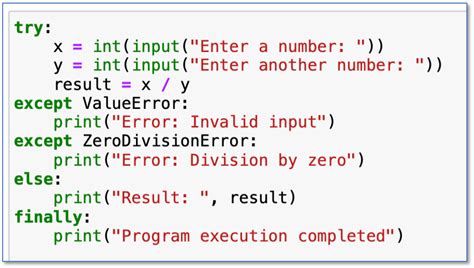 Image result for Example of Error Handling