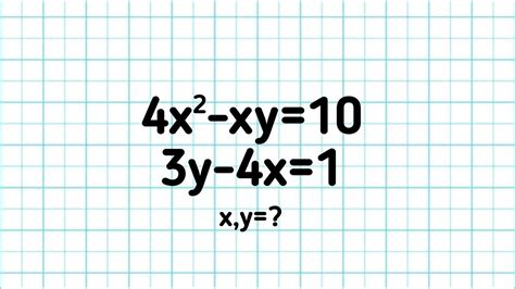 Image result for Solving Quadratics Simultaneously