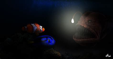 Image result for Finding Nemo Light Fish