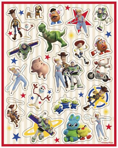 Disney Toy Story 4 Movie Sticker Sheets