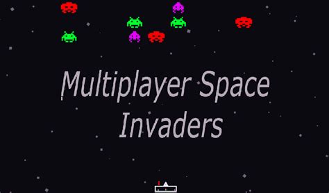 Image result for Multiplayer Space Invaders