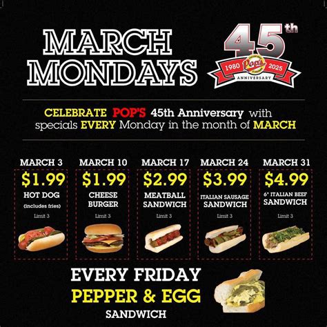 Image result for Pops Lockport Menu