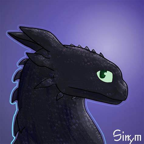 Image result for Toothless Side Profile