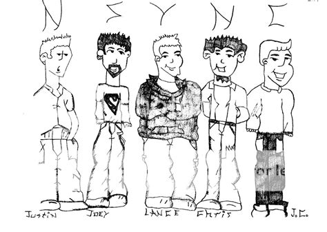 Image result for Nsync Coloring Pages