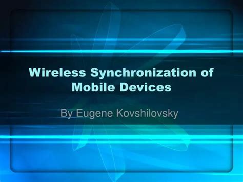 Image result for Wireless Synchronization Devices