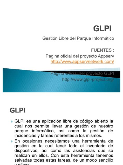 Image result for GLPI PDF