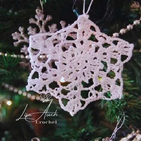 Image result for Crochet Snowflake Patterns Written