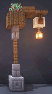 Image result for Torch Lamp Post Minecraft