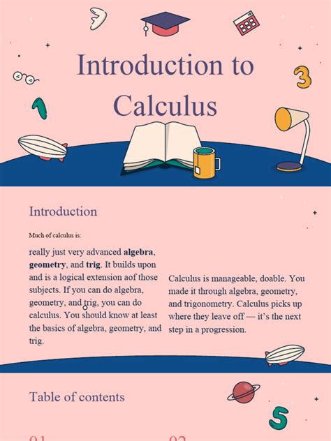 Image result for Introduction to Calculus 1