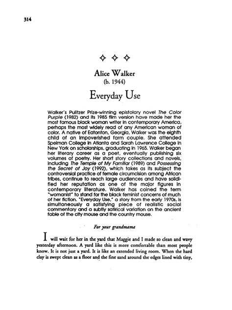 Image result for Everyday Use Essay Examples