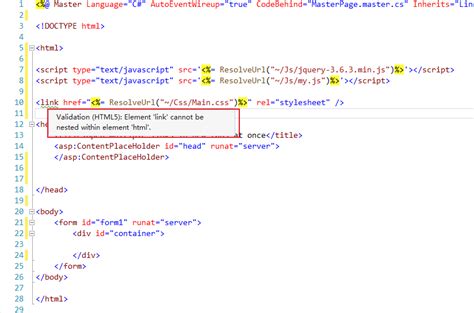 Image result for CSS in Client Master ASP.NET