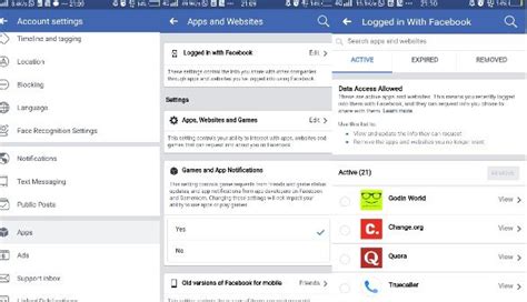 Image result for Facebook Android Privacy Settings