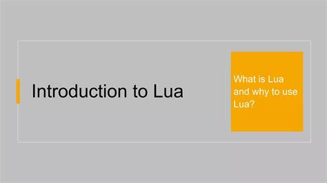 Image result for Lua Programming Language Tutorials