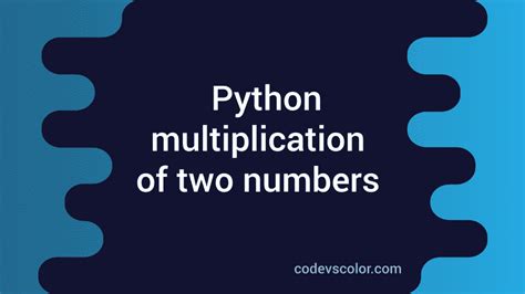Image result for Multiplication Program of Python in File