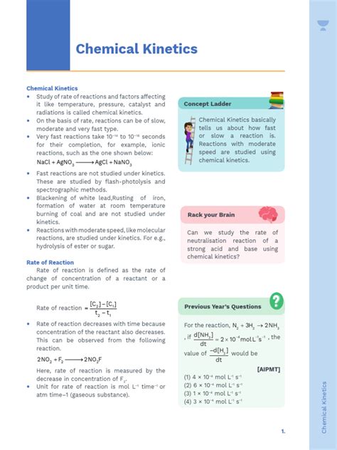 Image result for Chemical Kinetics Module Cover Page