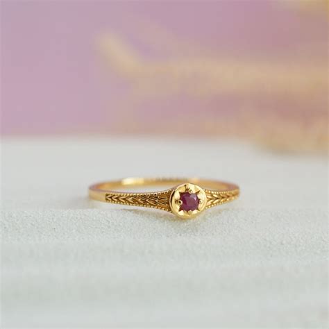 Image result for Ruby Gold Ring
