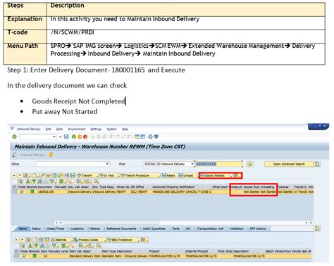 Image result for SAP Inbound Delivery