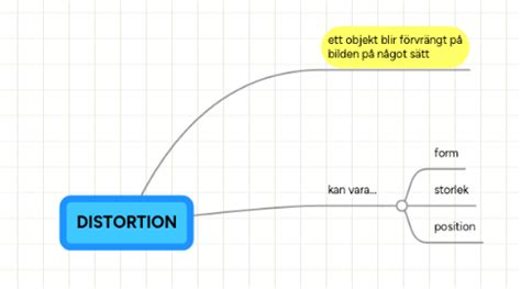 Image result for Distortion Mind Map