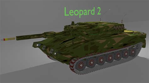 Image result for Leopard 2 Tank Model