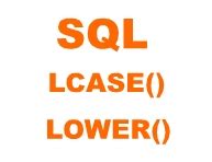 Image result for Lower Function in SQL Oracle