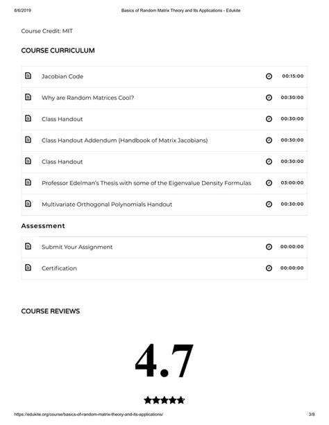 Image result for Random Matrix Theory