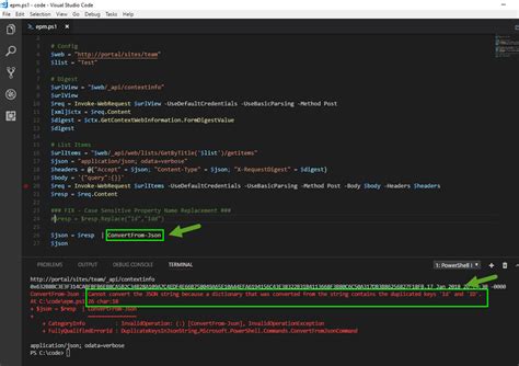 Image result for How to Query JSON in PowerShell Example