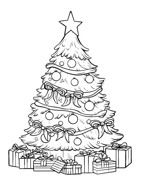 Image result for Christmas Tree Coloring