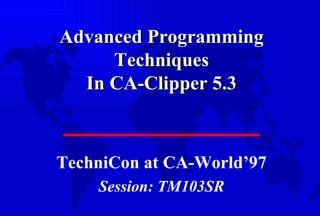 Image result for Advanced Programming Techniques